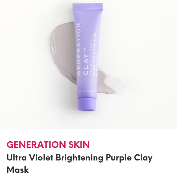 Skincare | Generation Clay Ultra Violet Brightening Purple Clay Mask ...